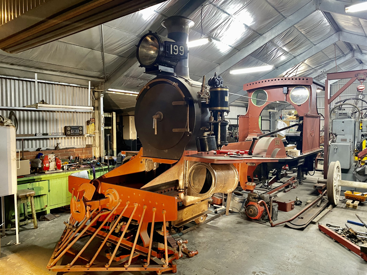 Preserved Steam Locomotives Down Under Z 199